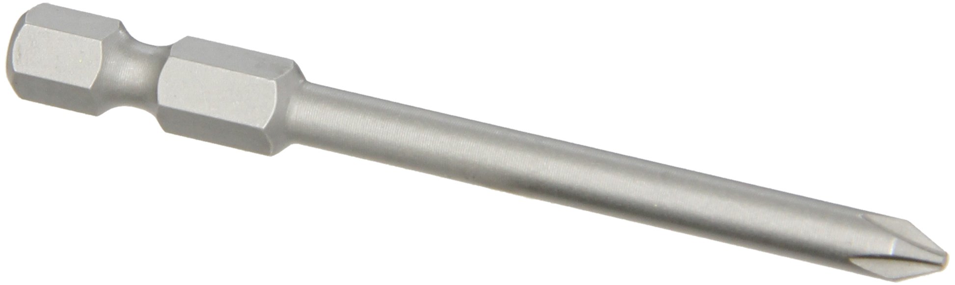 Wera - 5059755001 Series 4 851/4 Z Sheet Metal Bit, Phillips PH 1 x 70mm Blade, 1/4" Drive (Pack of 10)