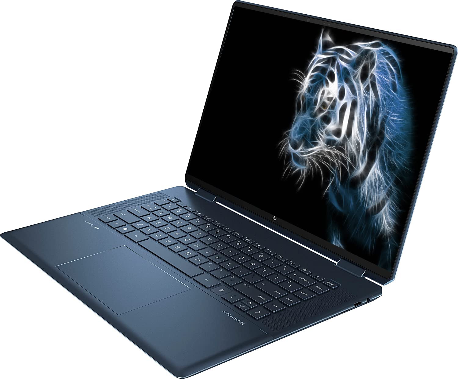 HP [Windows 11 Pro] Spectre 2-in-1 Convertible Business Laptop, 16" 3K Touchscreen, Intel Evo Platform Core i7-12700H, 16GB RAM, 2TB SSD, Thunderbolt 4, Fingerprint, Backlit Keyboard, Durlyfish