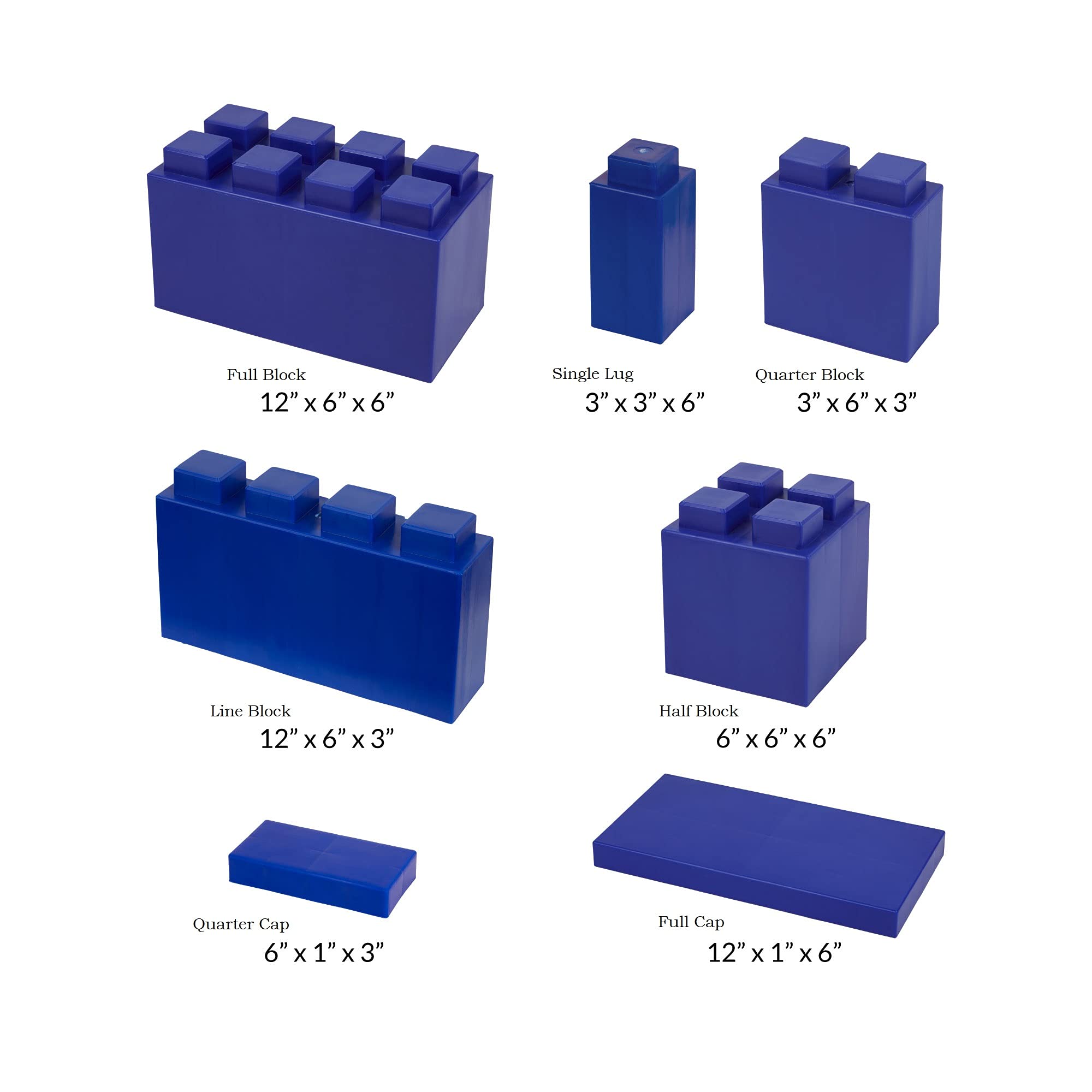 EverBlock Kids Play Pack-50 Mixed Blocks