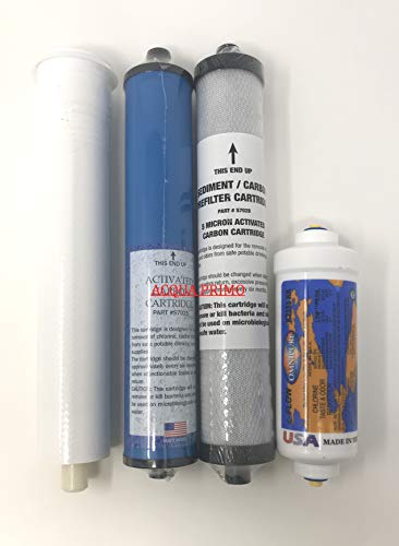 Microline 435 RO Pre & Post Filters With Compatible Replacement Membrane Kit