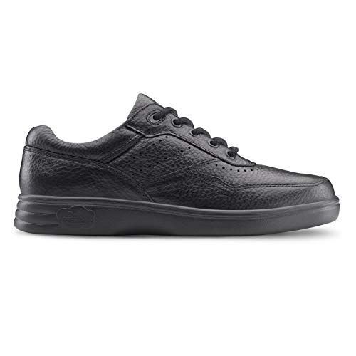Dr. Comfort Patty Diabetic Shoes for Women-Therapeutic Shoes w/Gel Inserts & Removable Insoles, Black 8 Wide (C-D) Lace