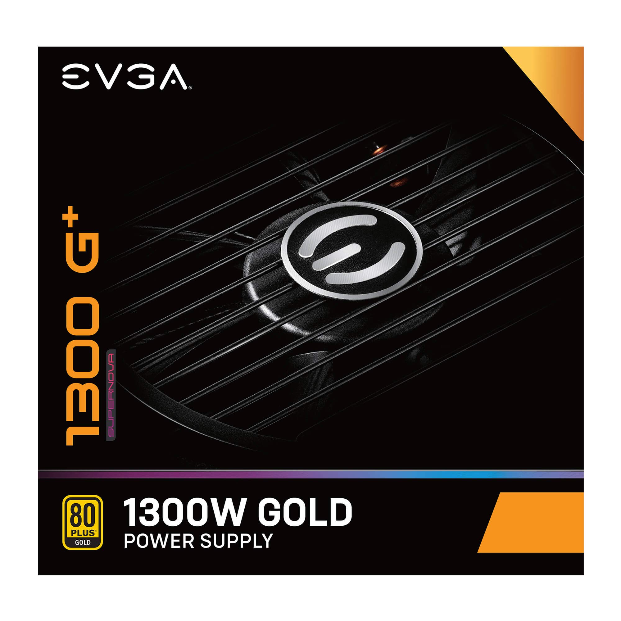 EVGA Supernova 1300 G+, 80+ Gold 1300W, Fully Modular, 10 Year Warranty, Includes Free Power On Self Tester, Power Supply 220-GP-1300-X1
