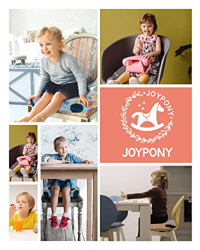 Toddler Booster Seat for Dining Table, 4 inch Ergonomic Design Dining Chair Heightening Cushion Portable Dismountable Eating, Washable Kids Toddler Booster Cushion, Adjustable Elasticity Straps(Space)