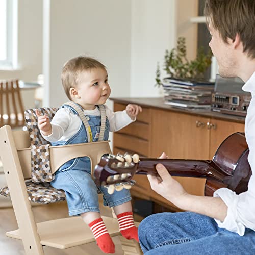 Stokke Tripp Trapp Classic Cushion, Icon Grey - Pair with Tripp Trapp Chair & High Chair for Support and Comfort - Machine Washable - Fits All Tripp Trapp Chairs