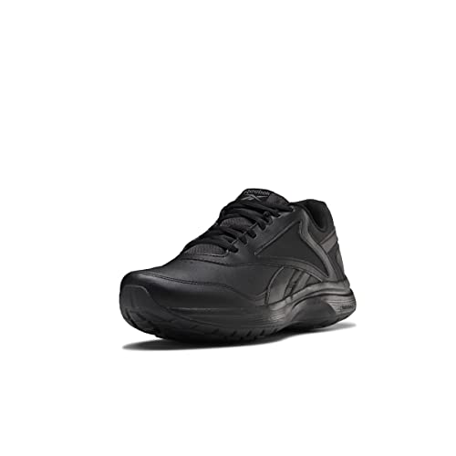 Reebok Men's Walk Ultra 7 DMX Max Shoe, Black/Grey/Royal, 12 Wide