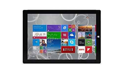 Microsoft Surface Pro 3 Tablet (12", 256 GB, 8GB RAM, intel i5-4300U 1.9GHz, 5MP Camera, Media Card Reader, Windows 10)