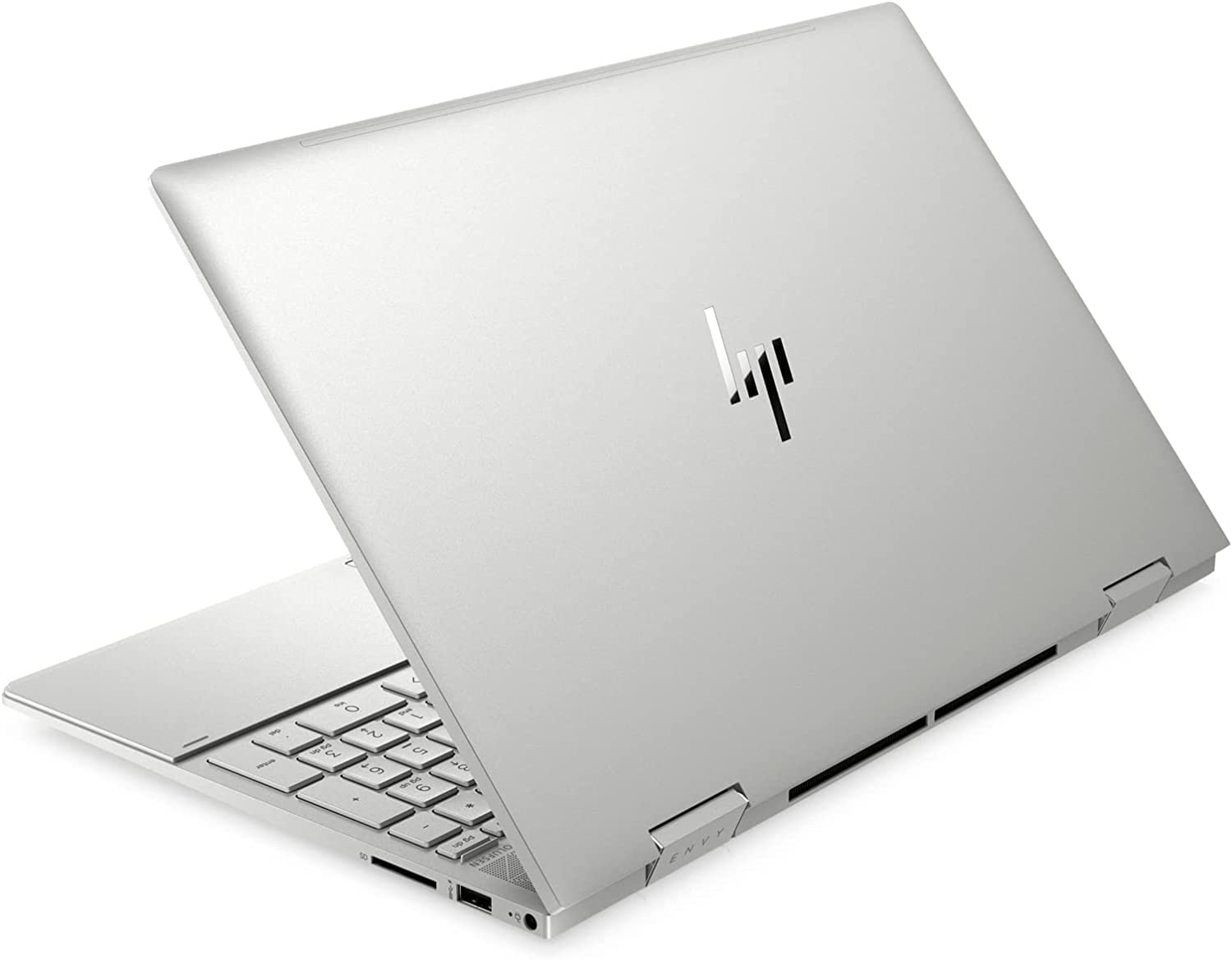 HP Envy x360 2-in-1 15.6" FHD Touchscreen Laptop, Intel Core i5-1135G7, 16GB RAM 1TB SSD, Wi-Fi, Bluetooth, HDMI, Webcam, Backlit Keyboard, Fingerprint Reader, Windows 11 Home, Natural Silver