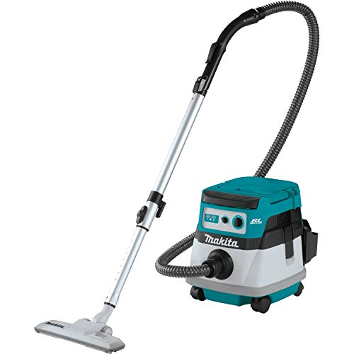 Makita XCV20Z 18V X2 (36V) LXTÂŽ Lithium-Ion Brushless Cordless 2.1 Gallon Wet/Dry Dust Extractor/Vacuum, Tool Only