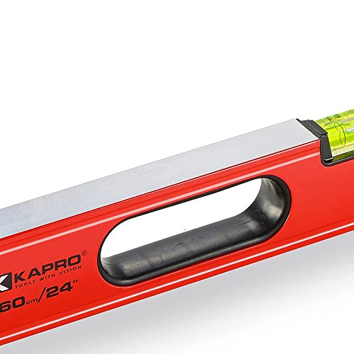 Kapro - 985D Digiman Magnetic Digital Level - 48-Inch - For Leveling and Measuring - Features Plumb Site, Ergonomic Handle, and Carrying Case