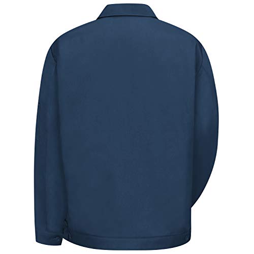 Red Kap Men's Slash Pocket Quilt-Lined Jacket, Navy, X-Large