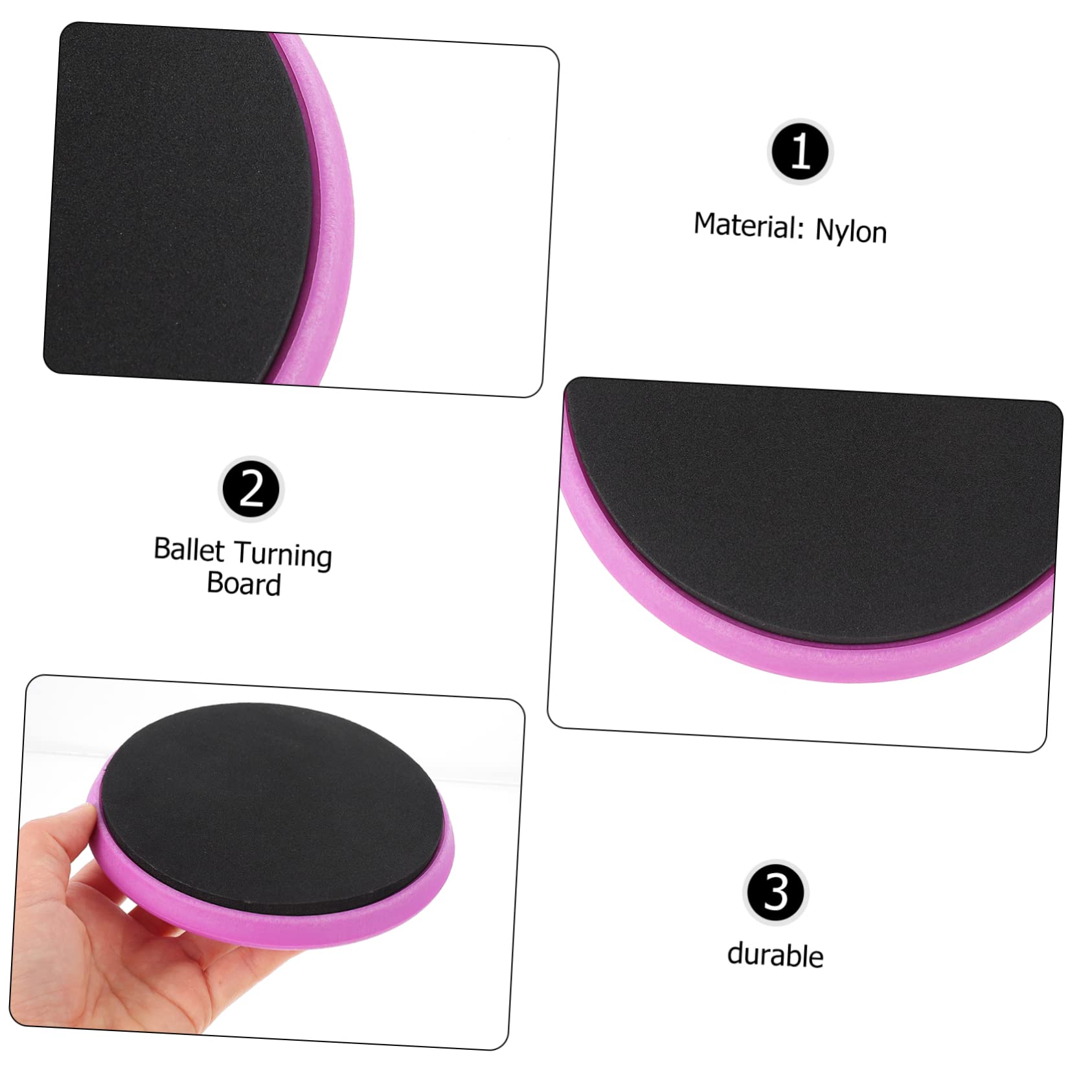 GAFOKI Ballet Board Yoga Supplies Yoga Accessories Dance Trainer Dance Turning Board Ballet Disc Turn Board for Dancing Ballet Turn Disc Round Turning Disc Portable Dance Board