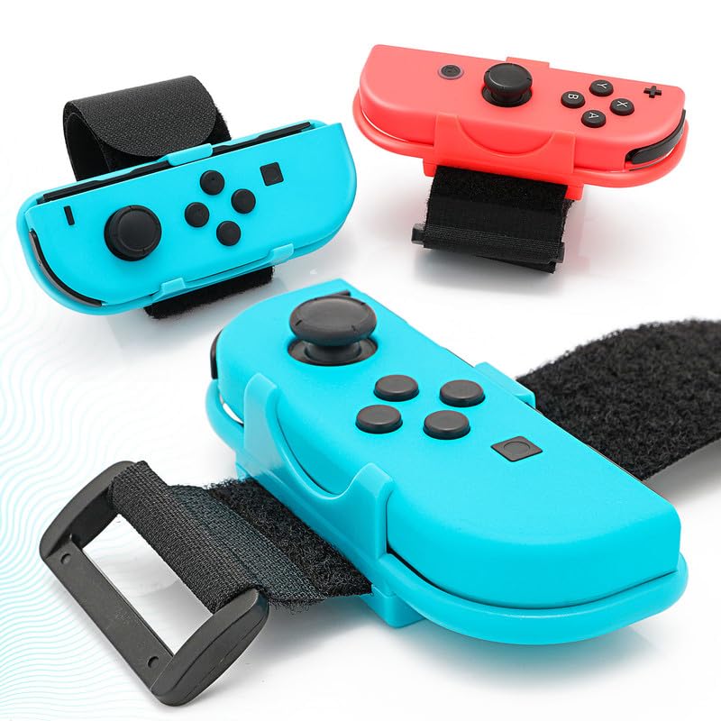 ECHZOVE Wrist Bands for Switch Dance 2024 2023 2022, Fit for Children’s Wrist or Thin Wrist - 3.15-7.5 inches Wrist Circumference (2 Packs)