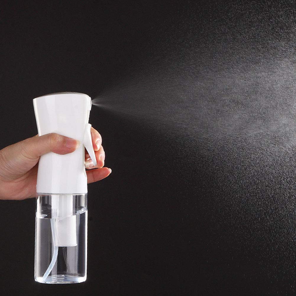 Empty Spray Bottle 2oz/60ml Hair Spray Bottle Mist Sprayer Fine Mist Spray Bottle Ultra Fine Continuous Spray Water Bottle for Hair Styling, Plants, Cleaning, Misting & Skin Care Clear/2Pack (1pack)