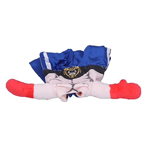 PENO Pet Halloween Costume, Stylish Dog Cosplay Clothes Boxing Clothes Exquisite Printing Cat Clothes for Parties