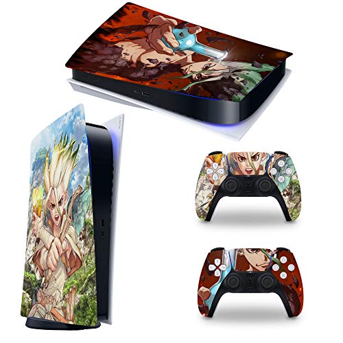 Doctor Anime PS5 Digital Edition Whole Body Vinyl Skin Sticker Decal Cover for Playstation 5 Digital Edition System Console and Controllers