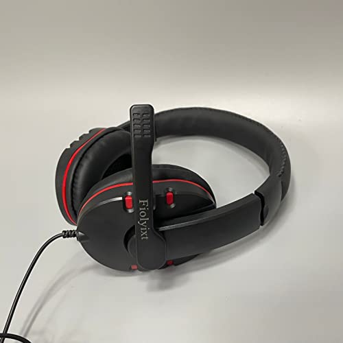 Fiolyixt Game headphones,Gaming Headset with Microphone, Compatible with PC Laptop,Noise Canceling Mic.
