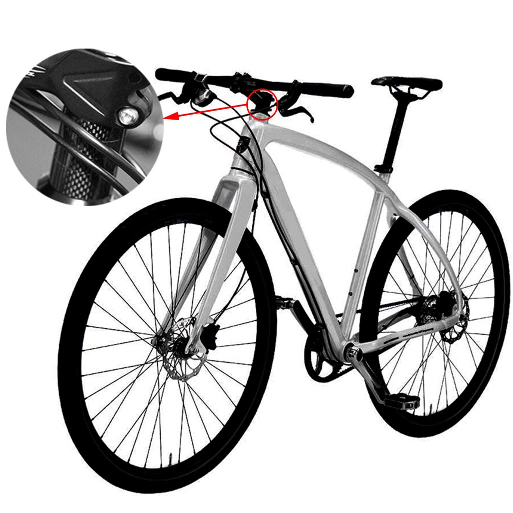 Fengek 15 Pcs Headset Spacer for Bicycle, 7 Sizes Carbon Fiber Road Bicycle Stem Headset Spacers Kit for 1-1/8 Inch Stem, 1mm 2mm 3mm 5mm 10mm 15mm 20mm