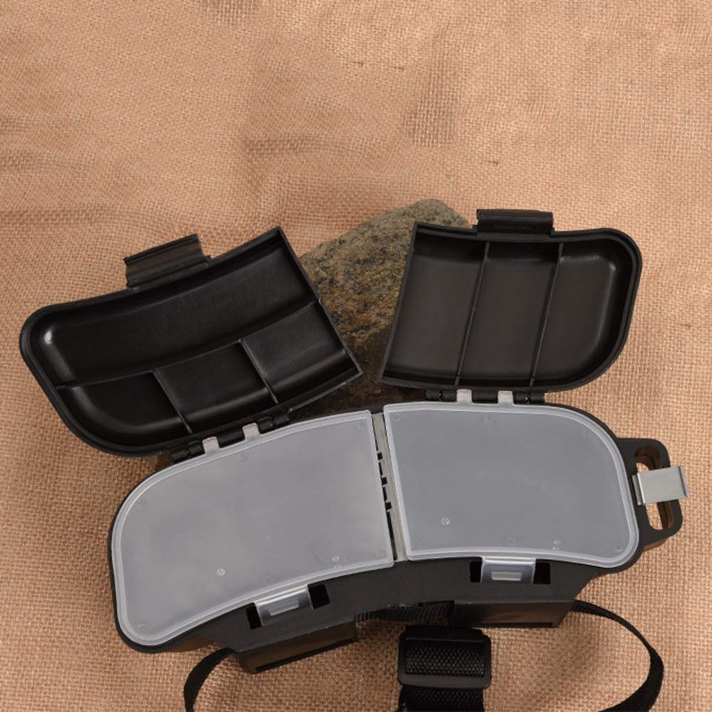 extralife Fishing Accessories Tackle Box Baits Spoons Hooks Reels Bag Tackle Box Waist Belt
