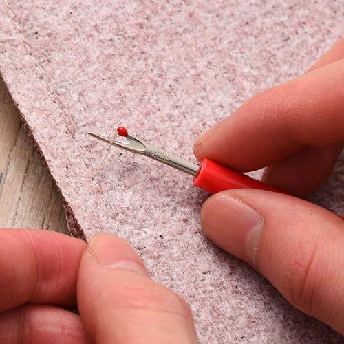 Ehhyson 7PCS Upgrade Sewing Seam Ripper, 2 Big and 4 Small Crafting Removing Threads and 1 Scissors Sititch Rippers for Sewing