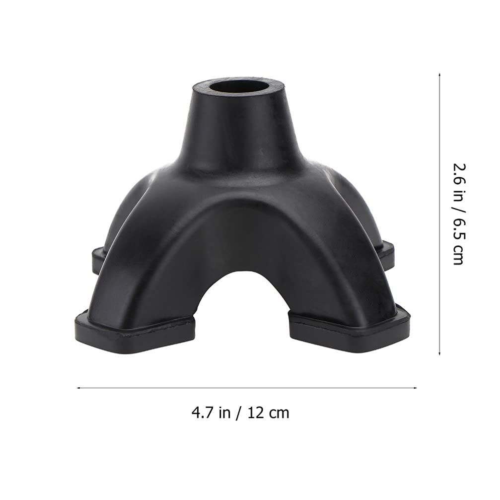 DOITOOL Walking Stick Self Standing Base Replacement for Most Walking Canes Walking Sticks Folding Canes or Offset or Tripod Canes