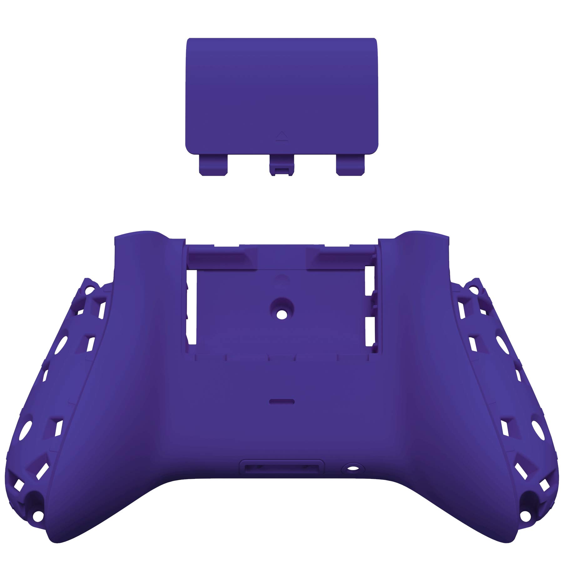 eXtremeRate Purple Replacement Side Rails + Back Shell + Faceplate for Xbox Series X/S Controller