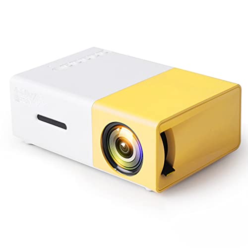 DOUBAO Portable LED Mini Projector Home Theater Game Video Player SD Compatible USB Speaker YG-300 Child Beamer
