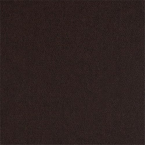 Pemberly Row Modern/Contemporary Palisades 61" Loveseat in Dark Brown