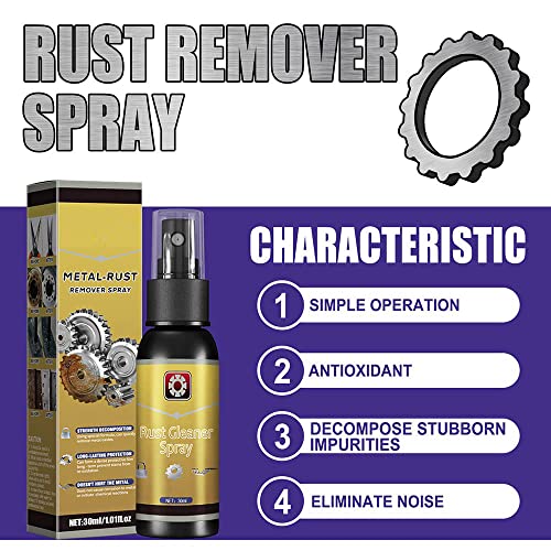 Stainout Boat Rust Remover, Multi-Purpose Rust Inhibitor Derusting Spray, Rustout Instant Remover Spray, Rust Remover Inhibitor Derusting Spray Car Maintenance Cleaning Tool (100ML-3PCS)