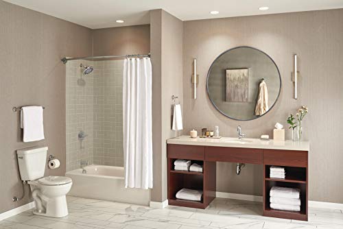 Peerless Precept Single Hole Bathroom Faucet, Single Handle Bathroom Faucet Chrome, Bathroom Sink Faucet, Drain Assembly, Chrome P191102LF