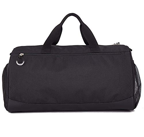 Sports Gym Bag with Wet Pocket & Shoes Compartment for Women & Men