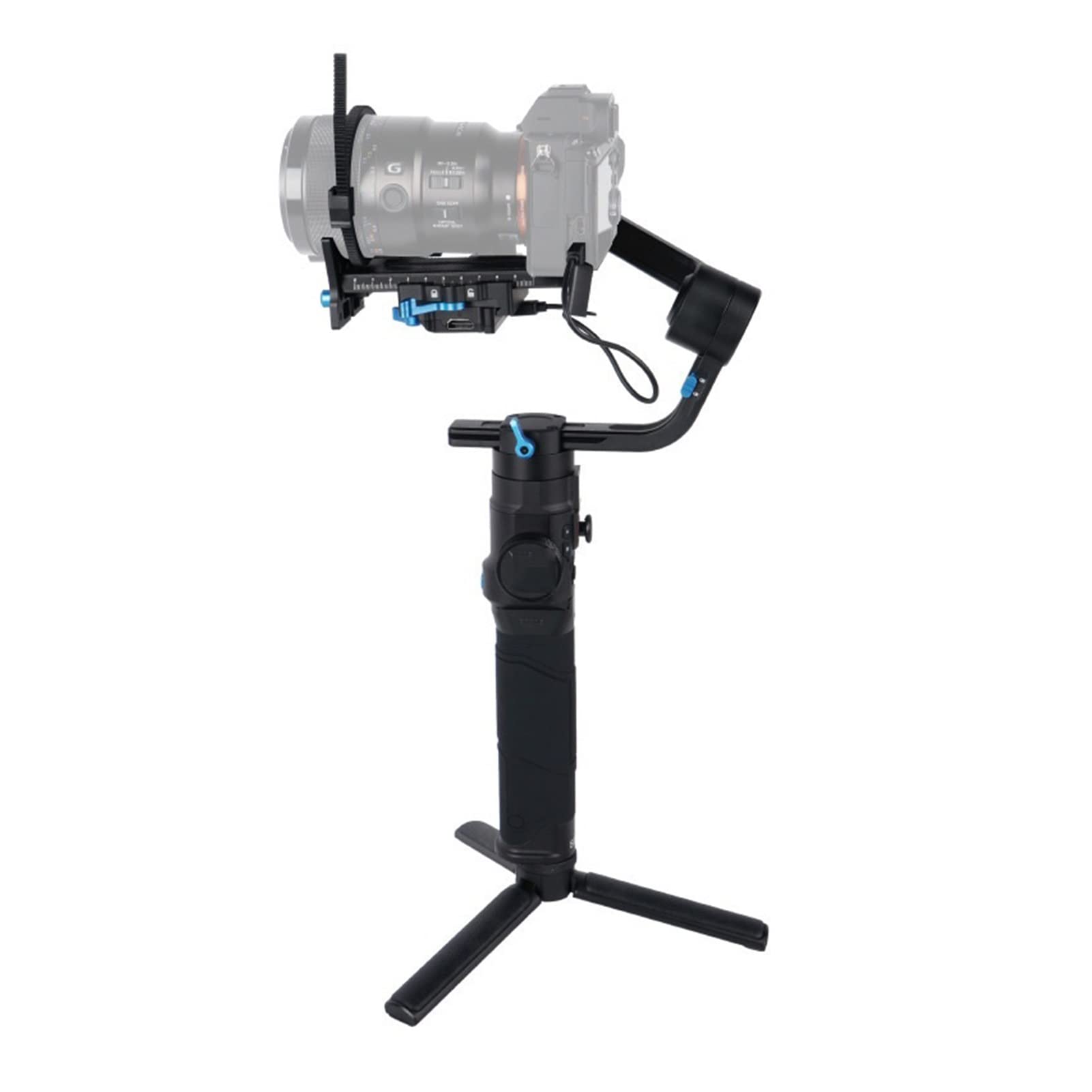 DONCK Action Camera Stabilizer Professional SLR Camera Stabilizer Micro Single Handheld PTZ Video Stabilization for Outdoor Video Recording