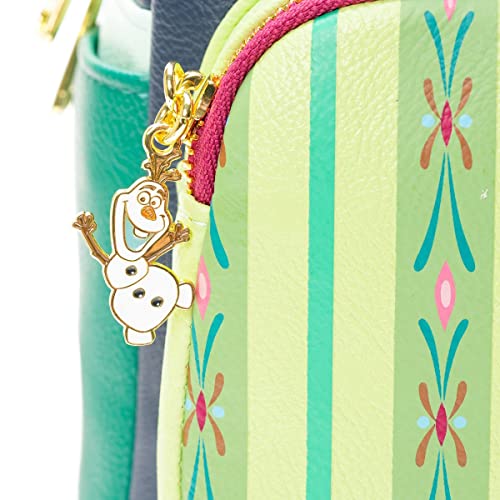 Loungefly Disney Frozen Princess Anna Green Dress Exclusive Cosplay Mini-Backpack