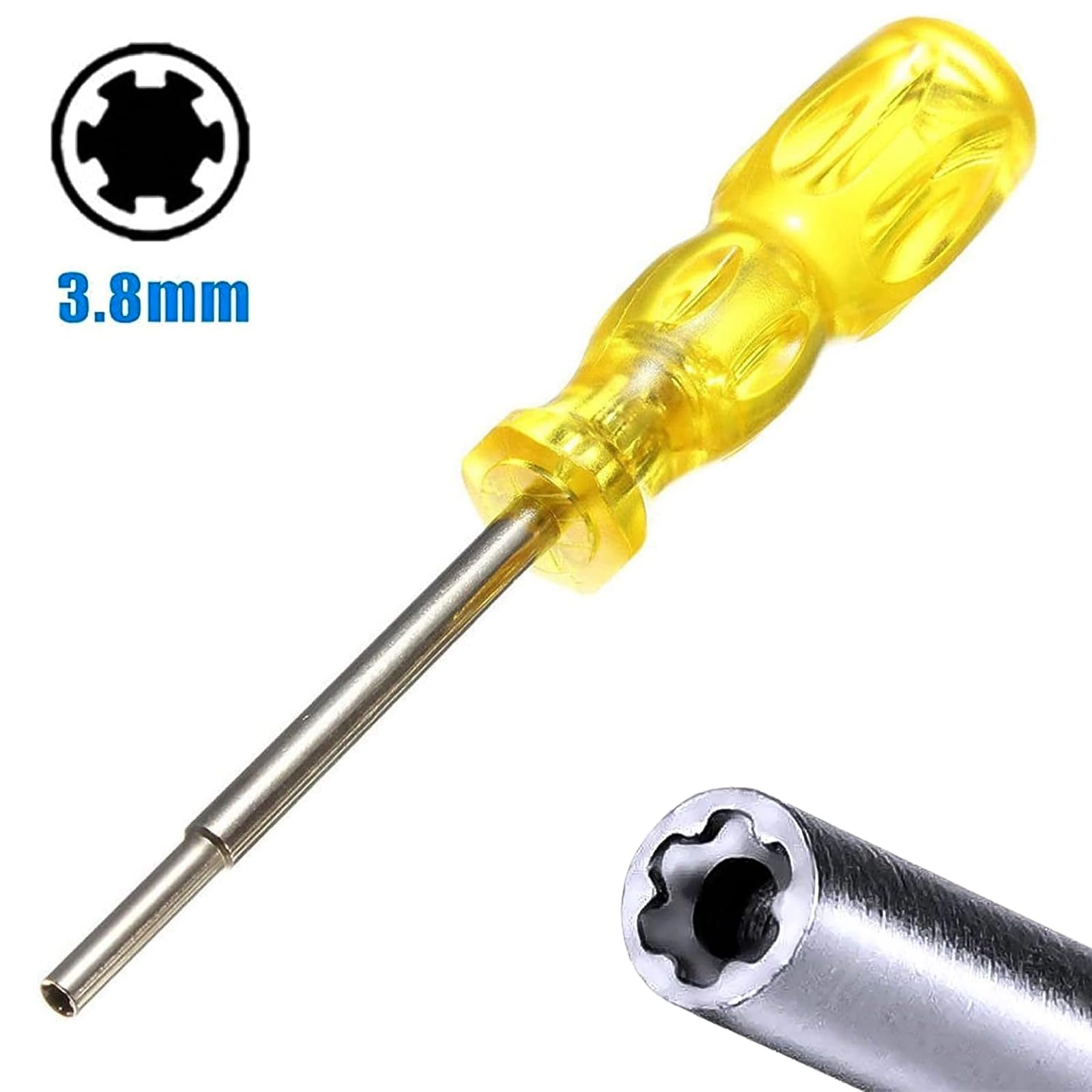 SUNJOYCO NES Cartridge Slot, 72 Pin Replacement Connector with 3.8mm Screwdriver for Nintendo Console NES 8 Bit System