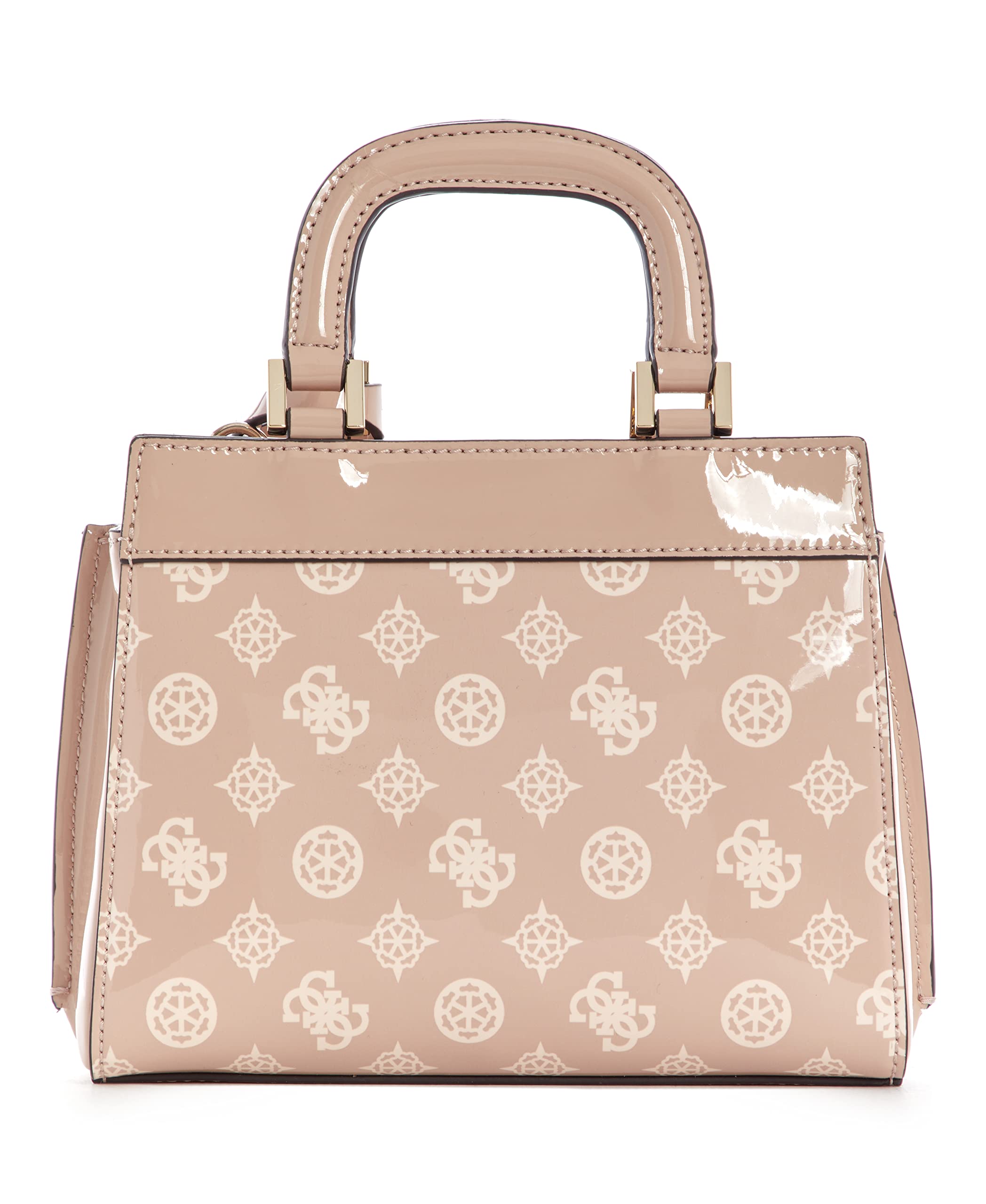 GUESS Katey Mini Satchel, Blush Logo