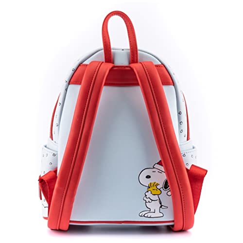 Loungefly Peanuts Gift Giving Snoopy and Woodstock Womens Double Strap Shoulder Bag Purse