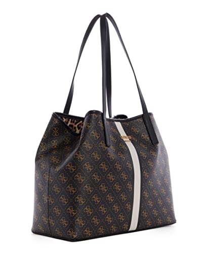 GUESS Vikky Tote, Brown Multi
