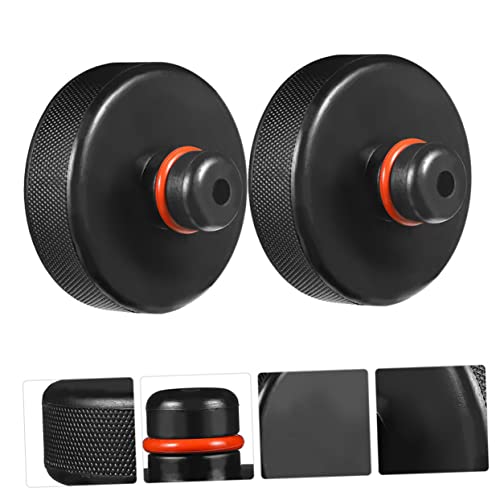 VICASKY 2pcs Rubber Mat Frame Holder Stand Tool Stand Jack Stand Rubber Pad Car Accesories Frame Rail Protector Car Repair Accessories Jack Accessories Auto Jack Pad Protection Stabilizer