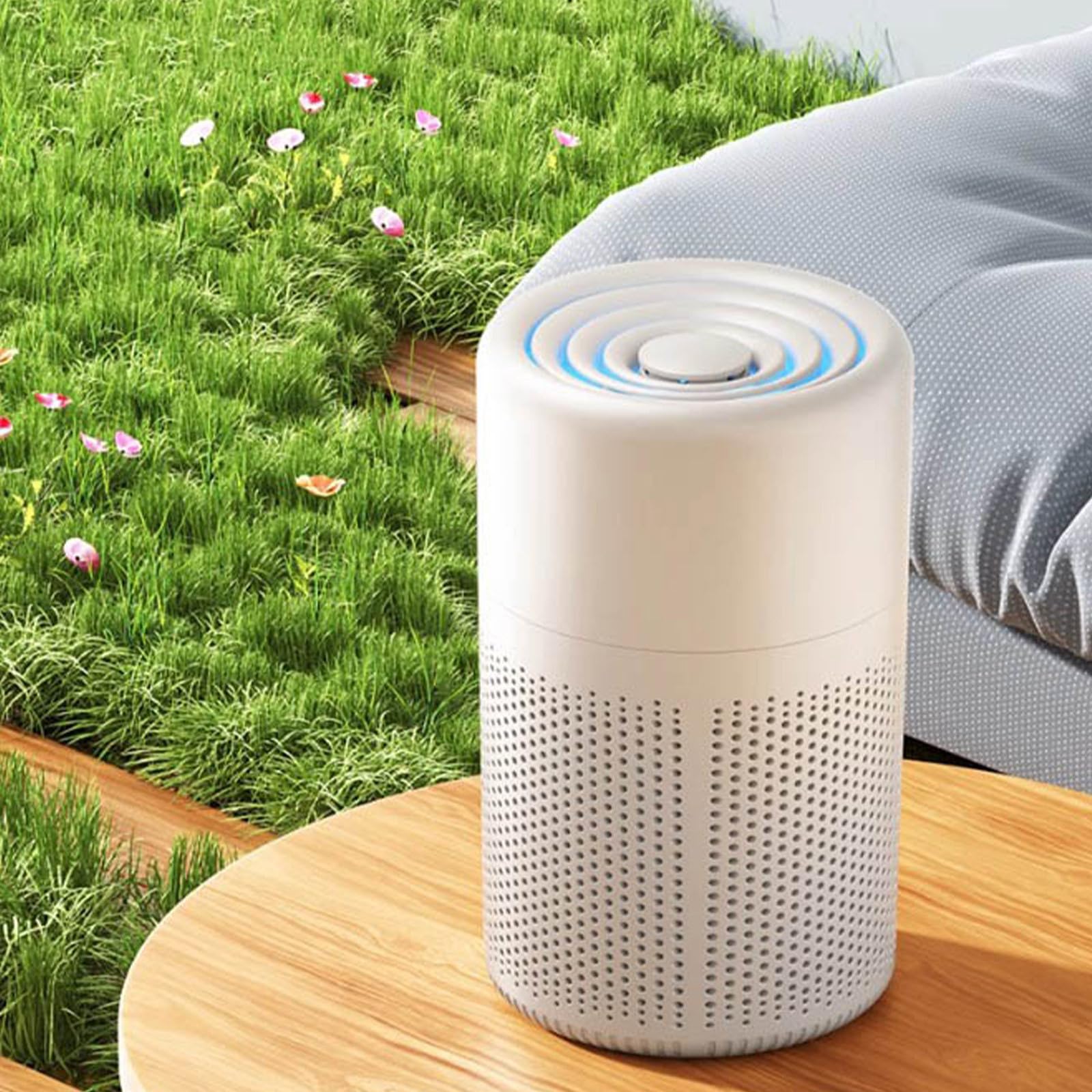 Generic ππ’πππππππ for Home ππ’πππππππ Cleaner for Hair Smell Portable ππ’πππππππ for Bedroom Office Living Room π΄ππ ππ’πππππππ for Bedroom Today 2024, White