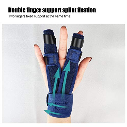 Finger Splint, Index Finger Wrist Brace, Adjustable Support Protective Correction Brace, for Left Right Hand Broken Injury Finger