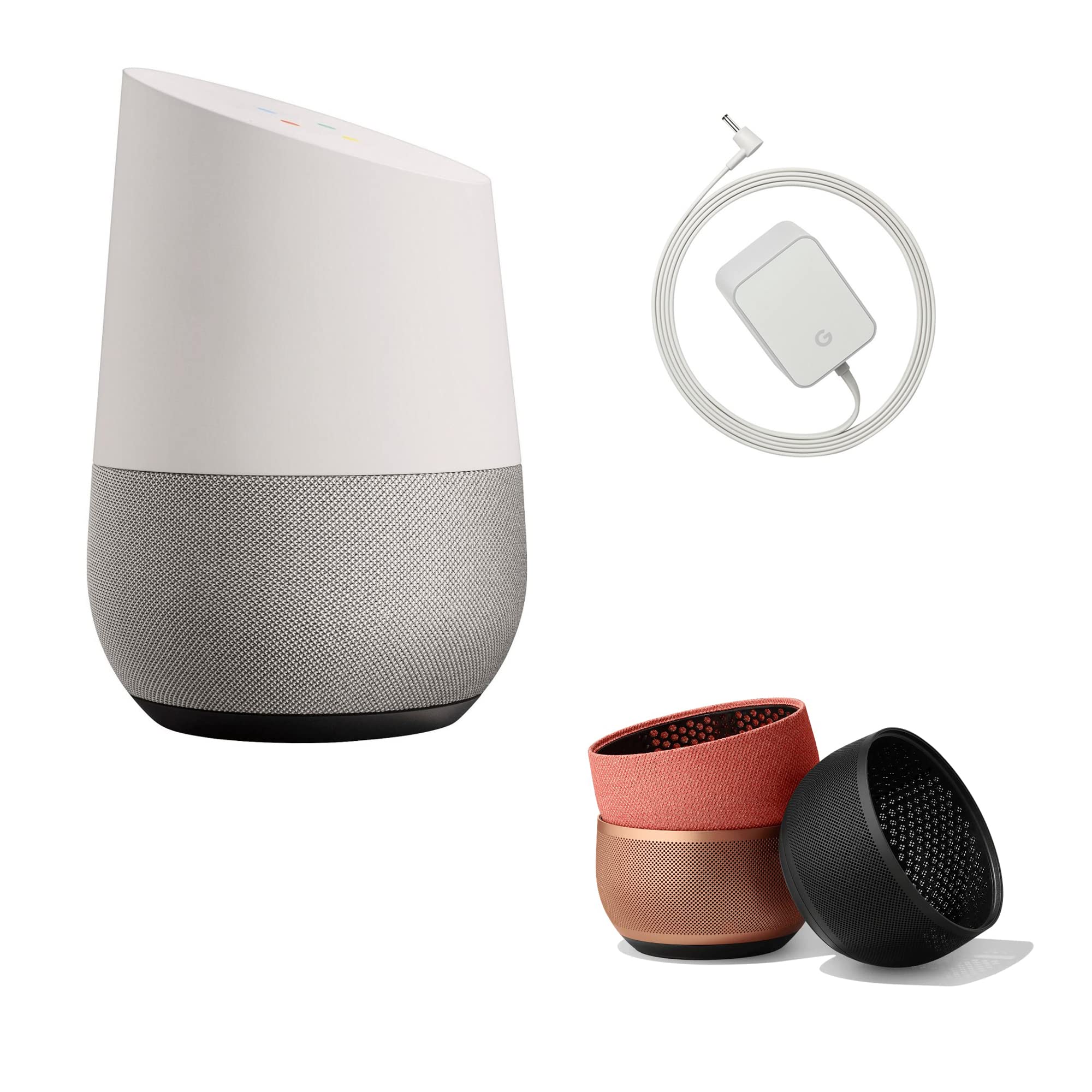 Google Nest (Wired) Wi-Fi Video Doorbell with Audio Speaker and Power Adapter Bundle