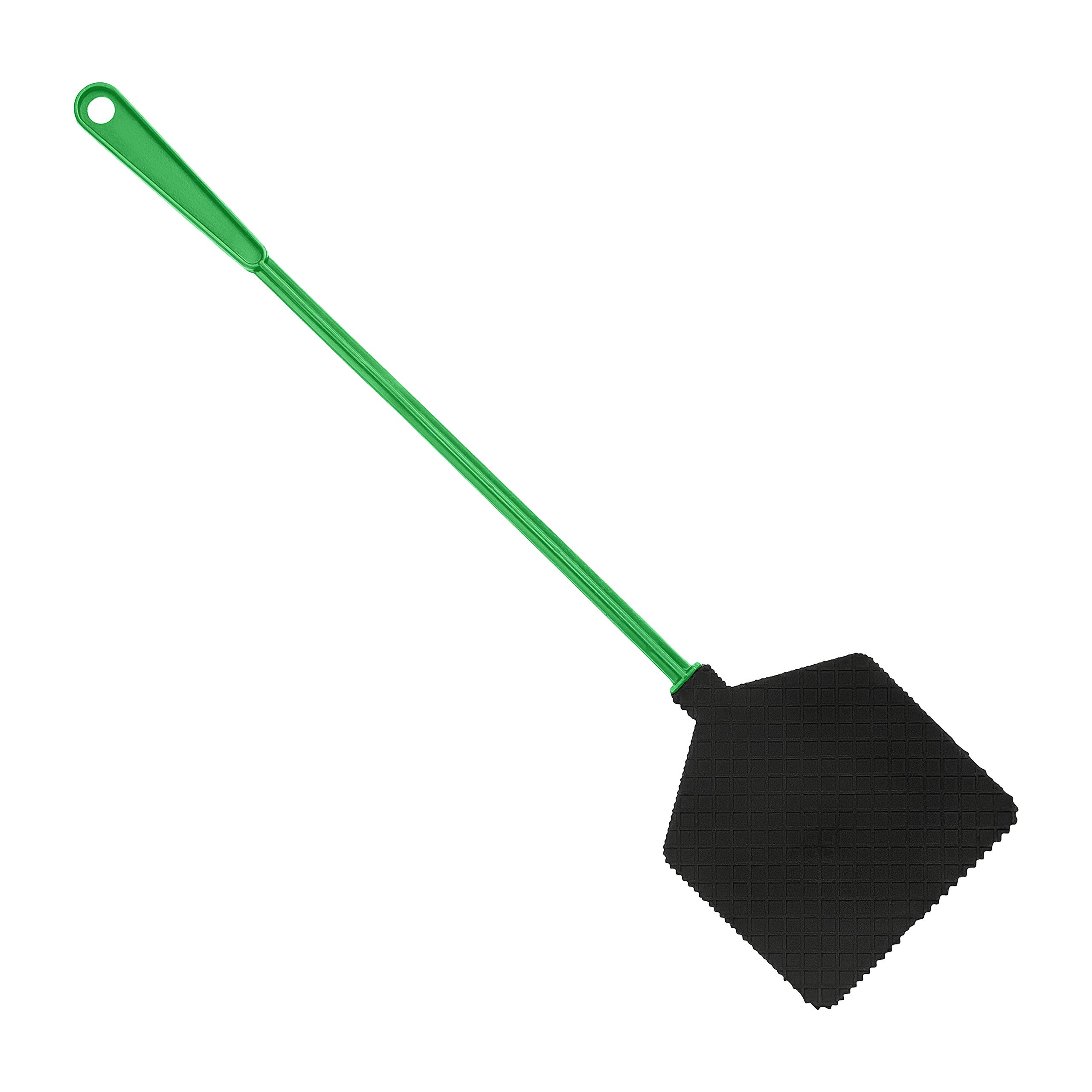 OFXDD Rubber Fly Swatter, Long Fly Swatter Pack, Fly Swatter Heavy Duty, Light Green Color (3 Pack)