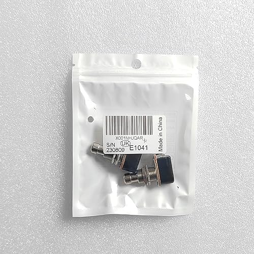 Gebildet 2pcs Momentary Soft Touch Foot Switch Normally Open SPST 2 PIN Stomp Box Push Button Footswitch for Guitar Effect Pedal