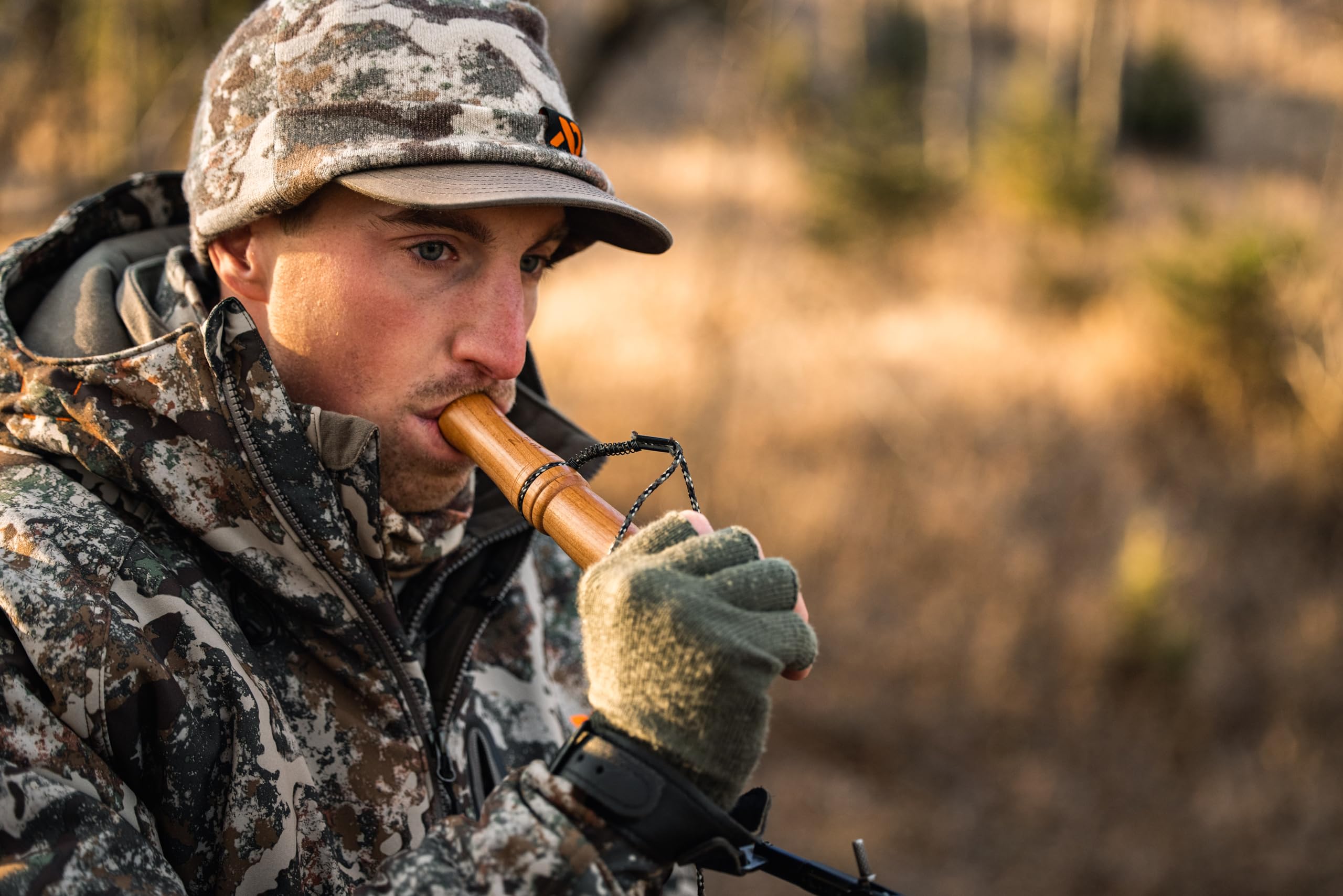 First Lite Sanctuary 2.0 Insulated Jacket - Fleece Hooded Windproof Camo Hunting Coat - First Lite Specter - Medium