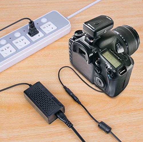 Tengdaxing ACK-E12 Power Adapter LP-E12 Wired Dummy Battery Kit for Canon EOS M200, M50, M10, M50 Mark ii, M100, EOS M, EOS M2, Kiss M, M2 Cameras