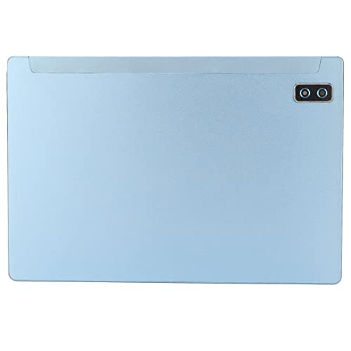 Naroote Gaming Tablet, 2.0 GHz Octa Core 10.1in Tablet 8GB RAM 256GB ROM Blue for Office (US Plug)