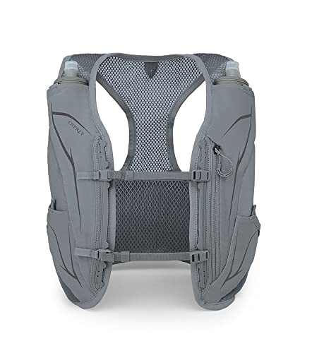 Osprey Dyna LT Women's Running Hydration Vest with Hydraulics Soft Flasks, Slate Grey, Small