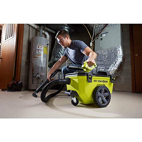 Ryobi 18 Volt ONE+ 6 Gal. Cordless Wet/Dry Vacuum (Tool Only) (Renewed) P770