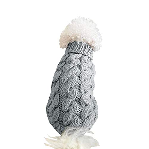 HonpraD Female Clothes Winter Autumn Pet Sweater Small and Medium Sized Dog Custume Chihuahua Coat Outfits Knitting