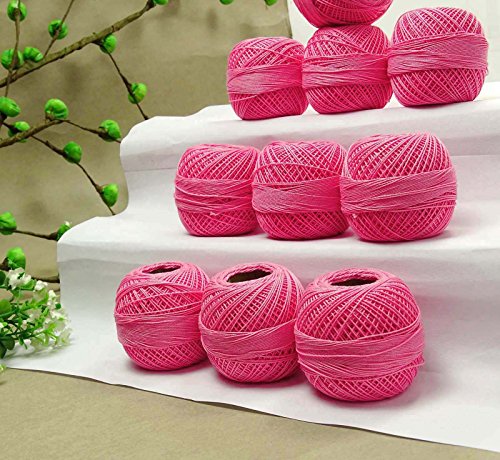 S2J Lot of 10 Pcs Anchor Crochet Cotton Embroidery Yarn Thread Tatting Knitting Ball