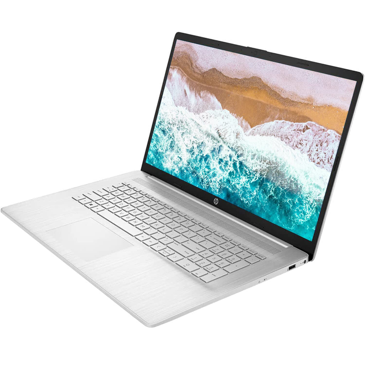 HP 17.3" HD+ Touchscreen Laptop, AMD Athlon Gold 3150U Processor, 32GB DDR4 RAM, 1TB PCIe SSD, HDMI, Type-C, Wi-Fi, Bluetooth, Windows 11 Home, Silver